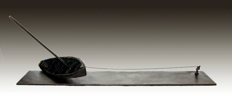 Making Headway - Bronze - Jim Rennert - Meyer Gallery