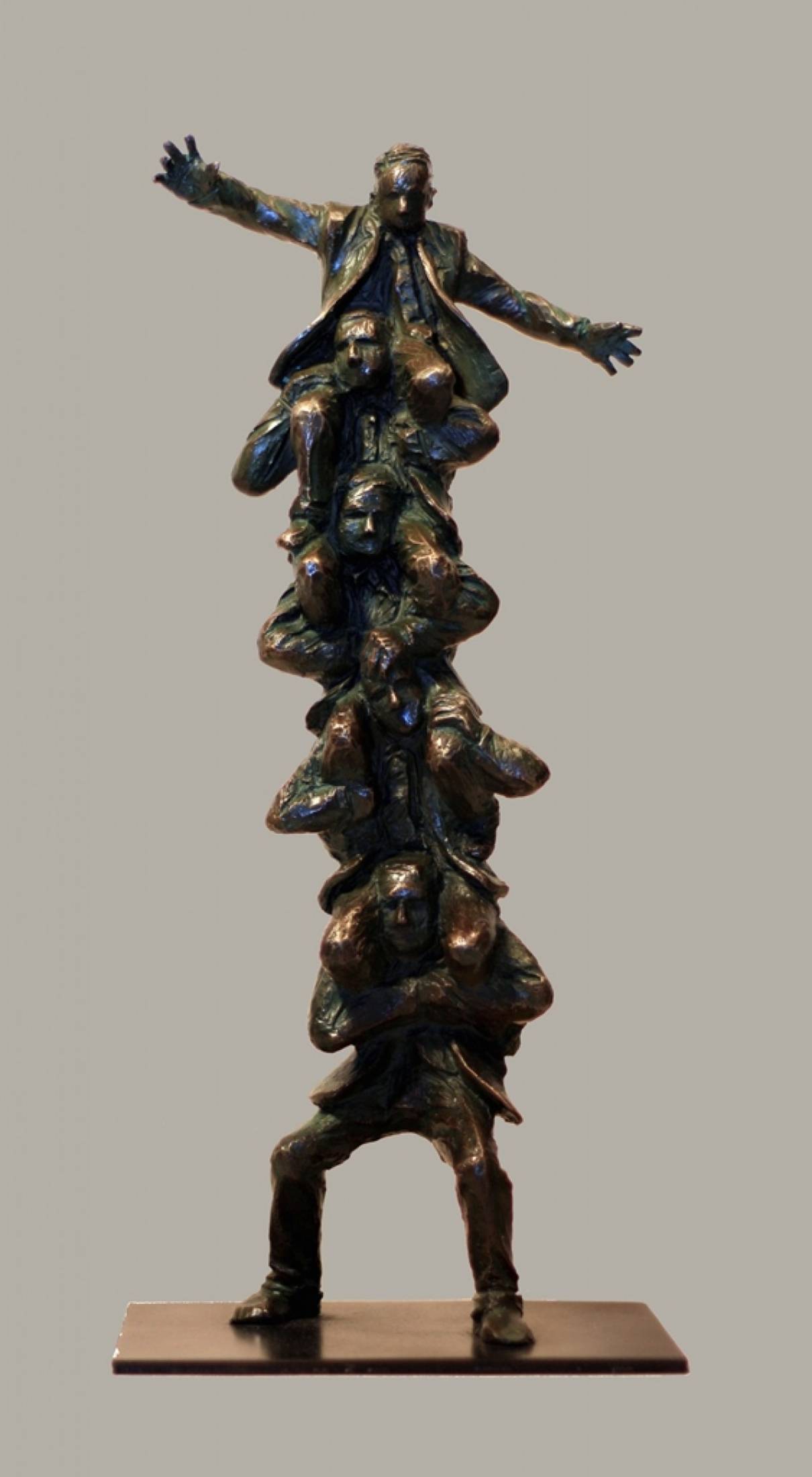 Manpower - Bronze - Jim Rennert - Meyer Gallery