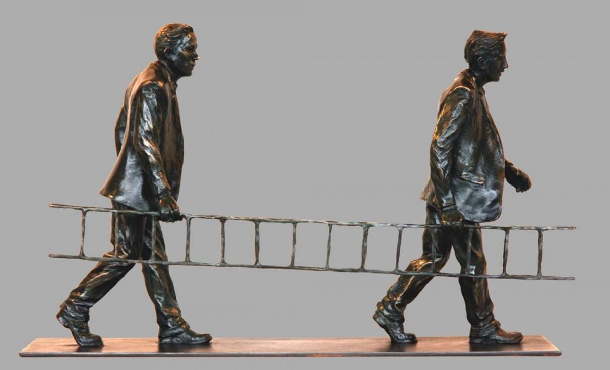 Next Level - Bronze - Jim Rennert - Meyer Gallery