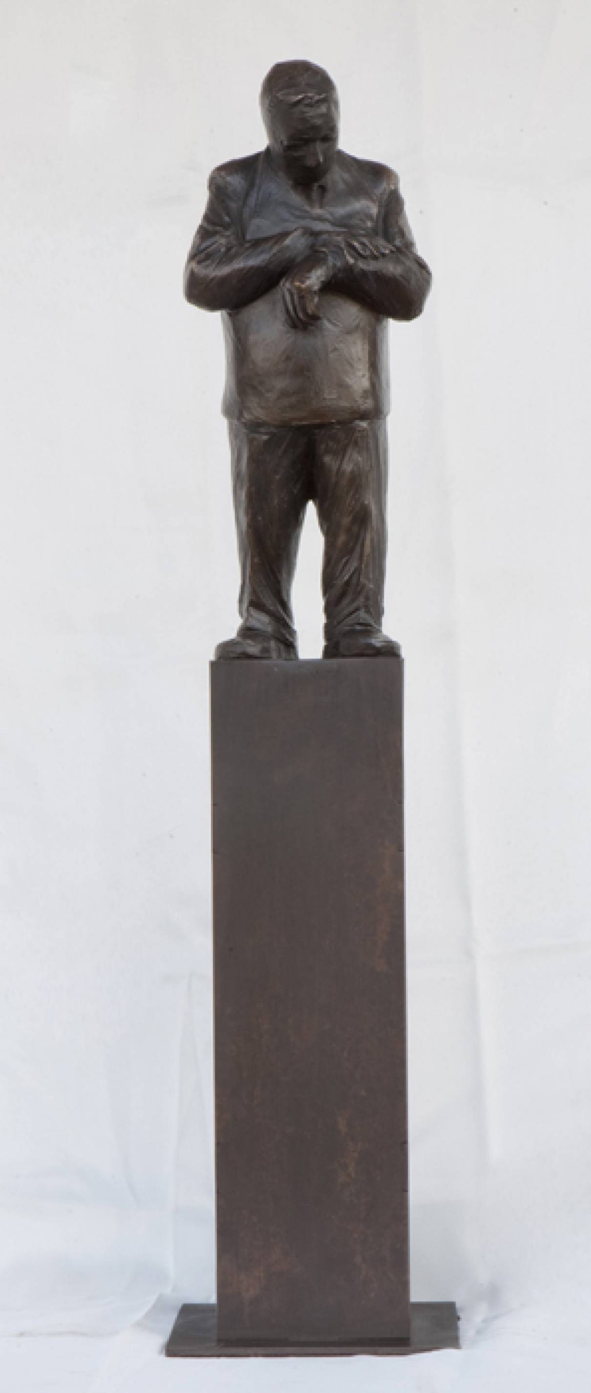 On Time - Bronze - Jim Rennert - Meyer Gallery